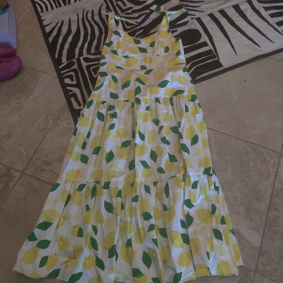 kate spade | Dresses | Kate Spade Lemon Print Dress Size 6 New 3480 ...